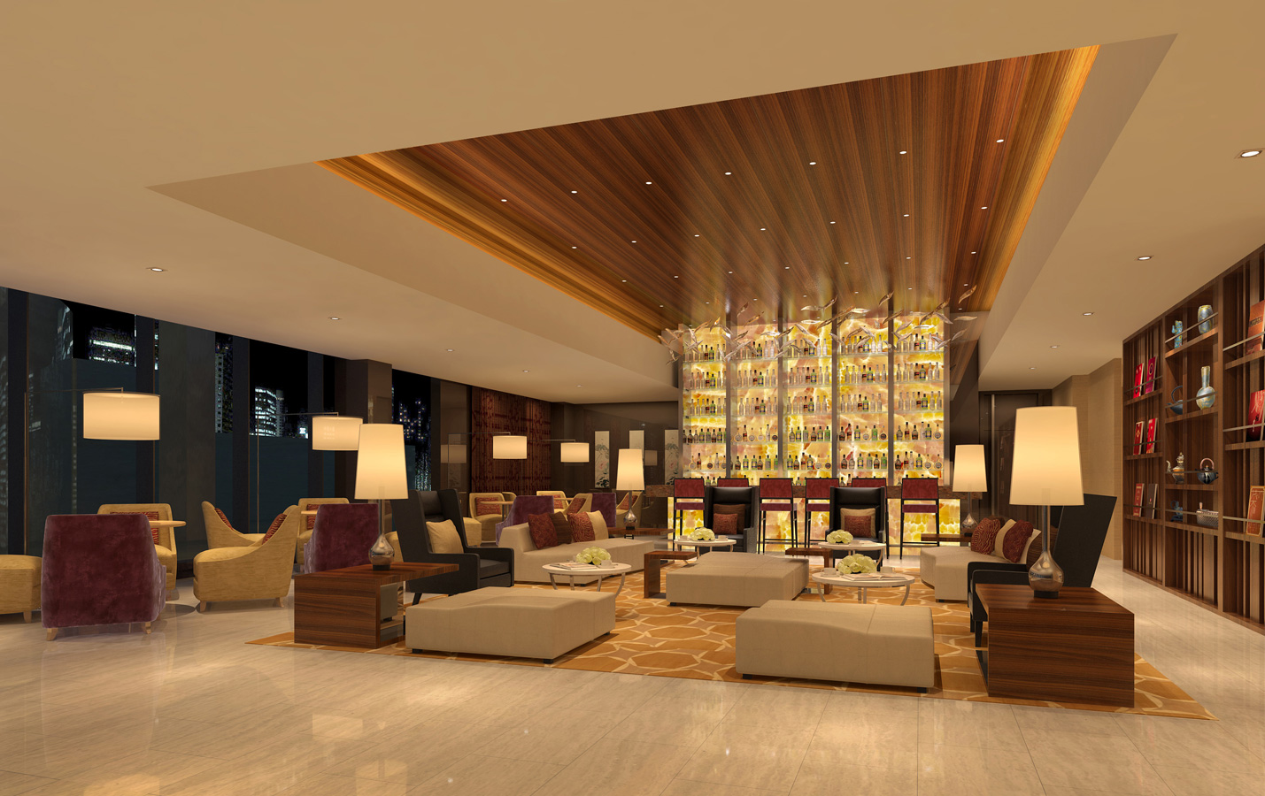 Marriott Harbin – Daroff Design Inc.